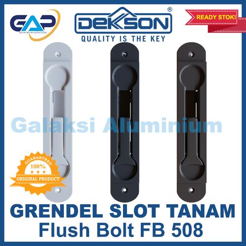Jual Flush Bolt / Grendel Slot Tanam Aluminium Pintu Kayu FB 508 ...