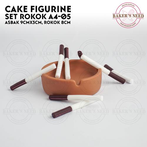Jual Figurine Figurin Hiasan aksesoris topper cake kue Asbak Rokok SET ...