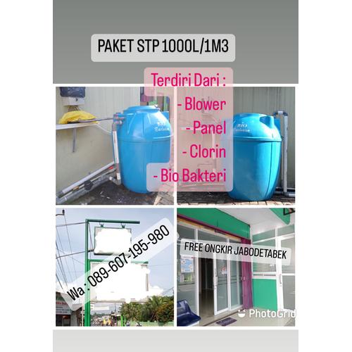 Jual Septic tank stp 1000L/bio septic tank stp/tangki stp fiberglass ...