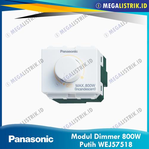 Jual Panasonic Modul Dimmer 800W / Dimer Peredup Wide Series Putih ...