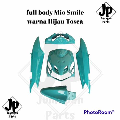 Jual Full Body Bodi Halus alus yamaha mio smile custom warna hijau ...