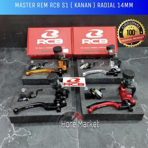 Jual MASTER REM RADIAL RCB S1 14mm AEROX 155 VARIO 125 150 NEW NMAX PCX ...