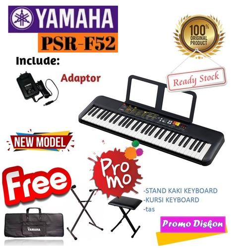Jual Yamaha PSR F52 / Keyboard Yamaha PSR-F52 Original Garansi Resmi ...
