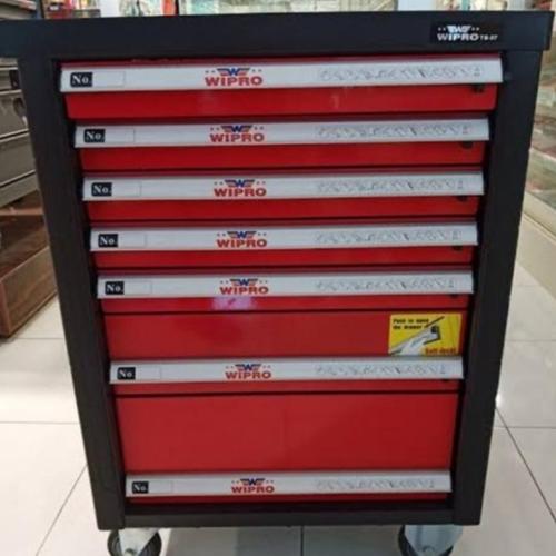 Jual Tool box WIPRO TROLLEY Cabinet + Tool Kit Set 7 Susun 143 pcs Original - Jakarta Utara ...