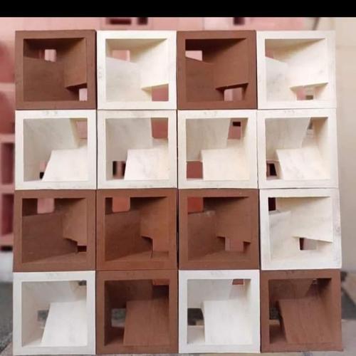 Jual loster beton modern kombinasi merah putih - Kota Bekasi ...