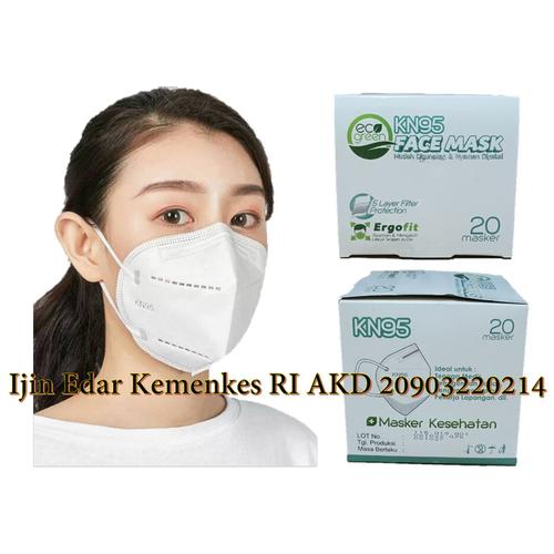 Promo Masker KN95 Medis 5Ply Masker Kesehatan KN95 1 Box isi 20 Pcs ...