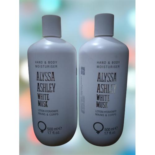 Jual WHITE MUSK BY ALYSSA ASHLEY HAND BODY LOTION 500ML BPOM ORIGINAL ...