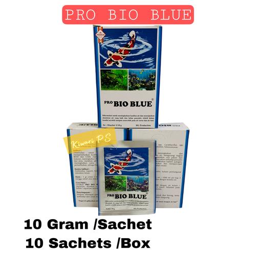Jual Pro Bio Blue 10 Gr /Sachet 10 Sachet / Box Bakteri Starter ...