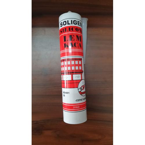 Jual Lem Kaca Botol Sealant Soligen Putih Hitam Bening / Lem Silen ...