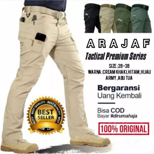 Jual TACTICAL CELANA CARGO CREAM PREMIUM - Cream khaki ORI, 28 - Kab ...