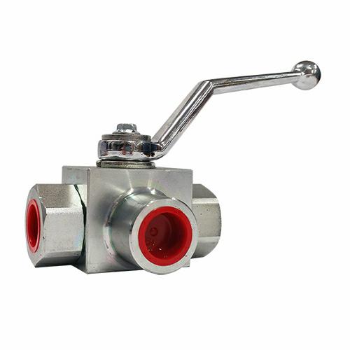 Jual 3 WAY BALL VALVE HYDRAULIC 3/8 INCH HIGH PRESSURE VALVE BALL ...