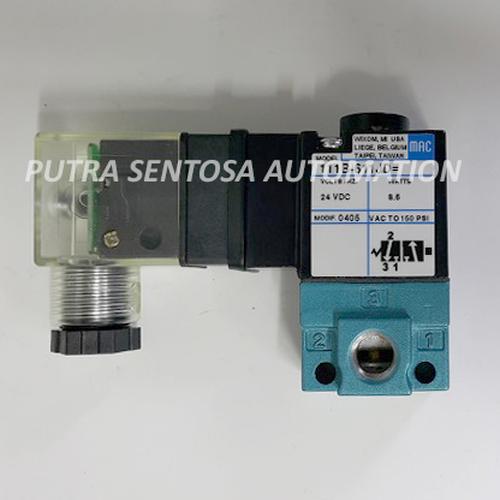Jual SMALL 3-WAY UNIVERSAL SOLENOID VALVE 1/8" MAC 111B-611JD - 24VDC 2.5W - Kota Semarang ...