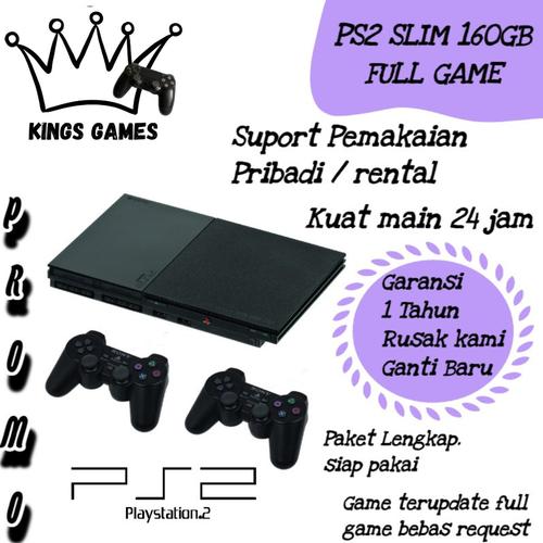 Jual Sony ps2 slim Hdd external 2 stik getar - Tanpa MC, 20gb - Jakarta ...