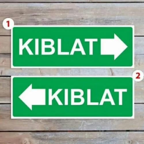 Jual STIKER VINYL KIBLAT 6X20CM SIGN RAMBU K3 - GAMBAR 2 - Jakarta ...