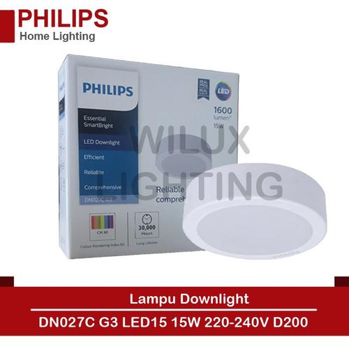 Jual PHILIPS Downlight DN027C G3 LED15 - 15W - Kuning - Kota Surabaya ...