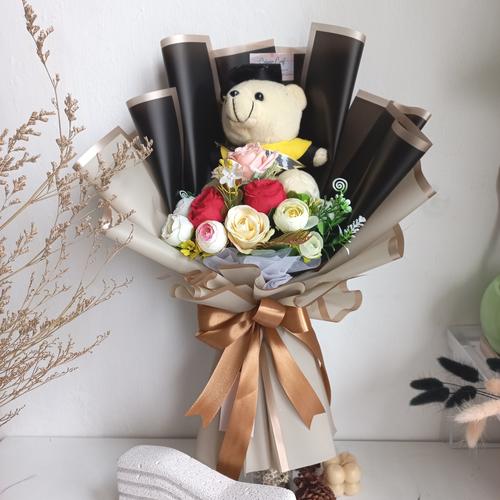 Jual Buket Boneka bunga - Nuansa Pink - Kab. Sidoarjo - Sahajacraft ...