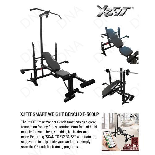 Promo Bench Press / X2FIT Smart Weight Bench XF-500LP - ORIGINAL Cicil ...