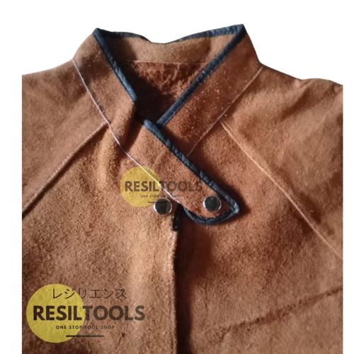 Jual Jaket Las Kulit Sapi Tahan Panas Pakaian Pelindung Keselamatan ...
