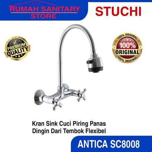 Jual STUCHI SC 8008F Kran sink cuci piring tembok flexsibel panas ...