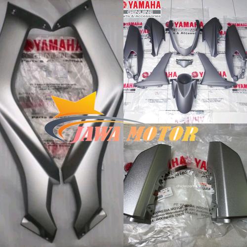 Jual COVER FULL SET BODY HALUS NMAX OLD ABU GRAY 2017-2019 ORIGINAL YGP ...