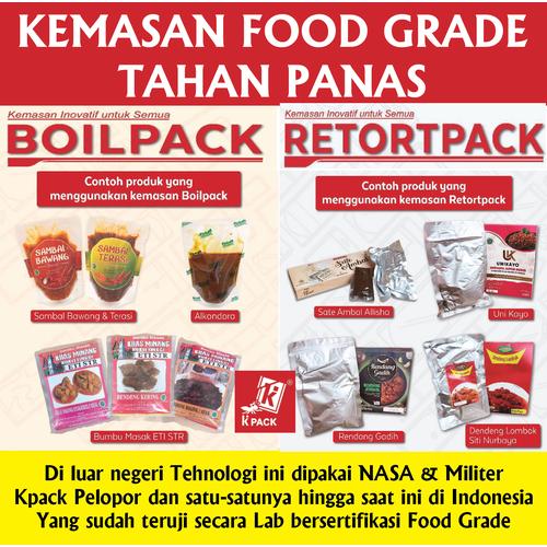 Jual Kemasan Tahan Panas Boil / Retort Pack Food Grade Packaging ...