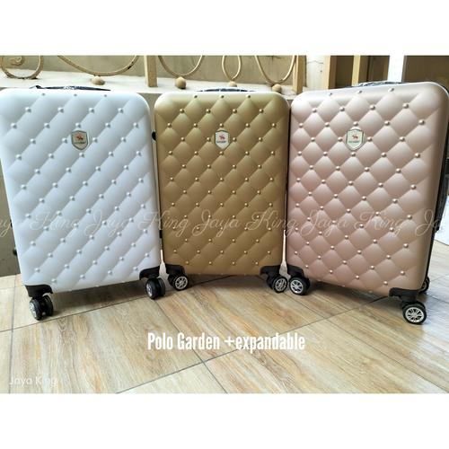 Jual KOPER FIBER 24 INCH POLO GARDEN EXPANDING PREMIUM BAGASI RODA 4 ...