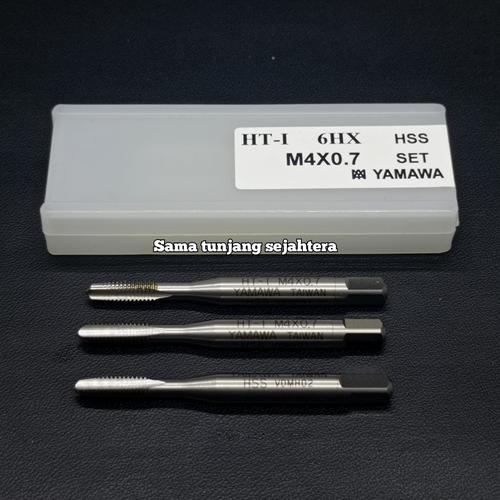 Jual YAMAWA HAND TAP M4 X 0.7 HSS ORIGINAL HARGA PER SET ISI 3 PCS - Jakarta Barat - Sama ...