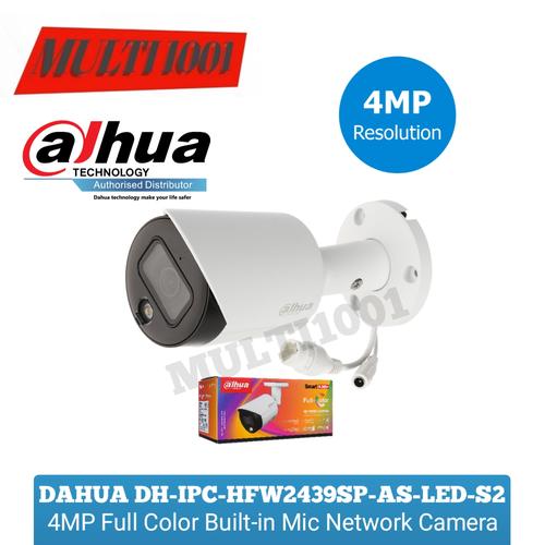 Jual IP CAMERA DAHUA 4MP FULL COLOR Built in Mic IPC HFW2439SP-SA-LED ...