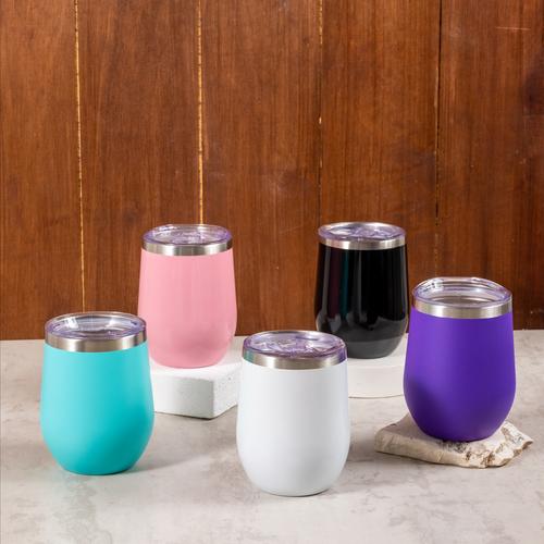 Jual Stainless Steel Vacuum Tumbler with Lid Double Wall GLS-92 - Merah ...