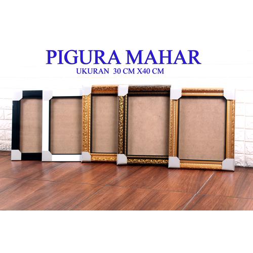Jual Pigura/Frame/Bingkai untuk Mahar 38cm x 28cm x 3cm - polos - Kota ...