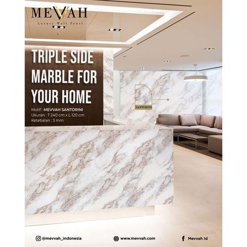 Jual Wall Panel Mevvah 120x240 Prague | Panel Dinding Motif Marmer ...