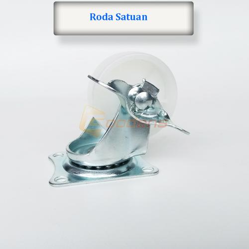 Jual Roda 2 Inch Roda Caster Roda Gepeng satuan - nilon mati - Jakarta ...