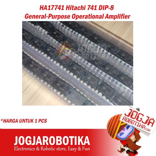 Jual HA17741 Hitachi 741 DIP-8 General-Purpose Operational Amplifier ...