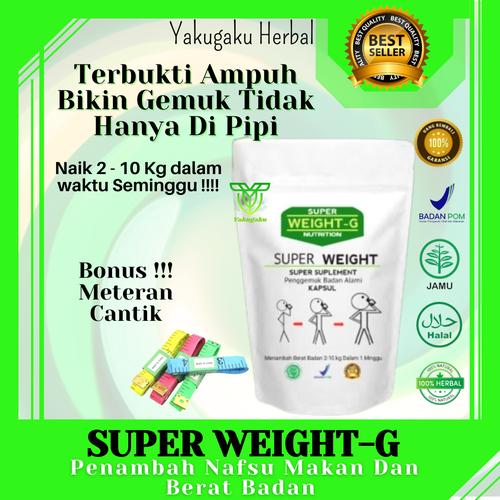 Jual obat gemuk herbal / penambah nafsu makan dan berat badan weight ...