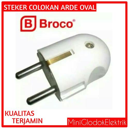 Jual Steker Colokan Arde Oval Broco 13310 - Jakarta Barat - MINI GLODOK ...