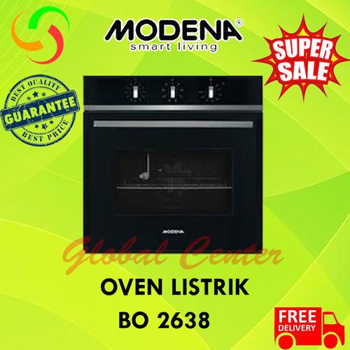 Jual OVEN TANAM MODENA BO 2638/BO2638 - BUILT-IN ELECTRIC OVEN 56 LITER ...