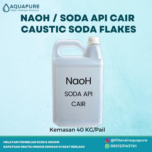 Jual NaOH 40kg / Soda api cair / Caustic Soda Liquid - Jakarta Utara ...