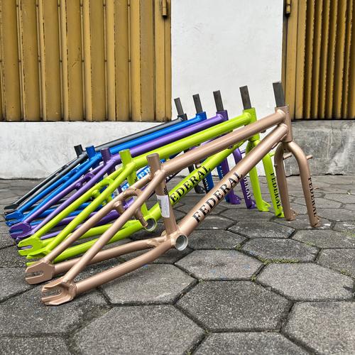 Jual FRAME BMX ALLOY FLATLAND FEDERAL DLX FLYBIKES 20 INCH FRAMESET NOS ...