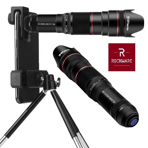 Jual ROCKWARE F-ST50X 50X Zoom Smartphone Telephoto Lens HD Image Lensa ...