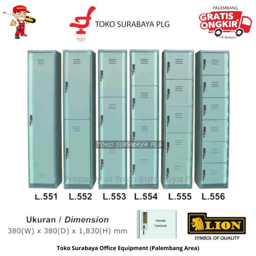 Jual Loker Lion 6 5 4 3 2 1 Pintu Locker Lemari Besi Arsip Besi Metal ...