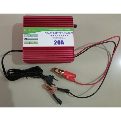 Jual Smart Battery Charger 12V 20A Accu Aki Alat Cas SY-1220A Bagus ...