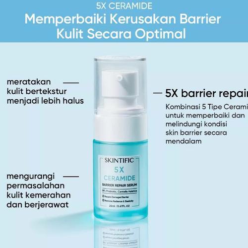 Jual SKINTIFIC - 5x Ceramide Barrier Repair Serum 20ml - Kota ...