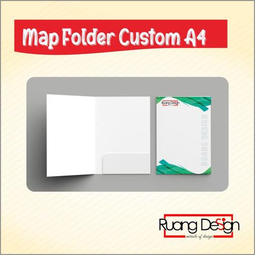 Jual Cetak Map Folder A4 Custom Laminasi Doff - Kota Bandung - Ruang ...