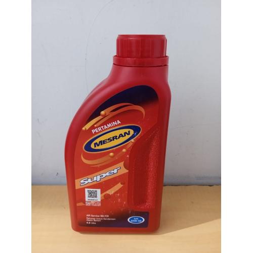 Jual OLI PERTAMINA MESRAN SUPER SAE 20W-50 800 ML 0.8 L - Kab ...