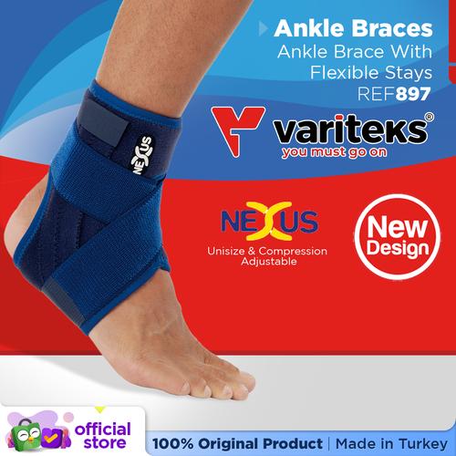 Jual VARITEKS 897 Ankle Brace with Flexible Stays - Jakarta Timur - Variteks Official Store ...