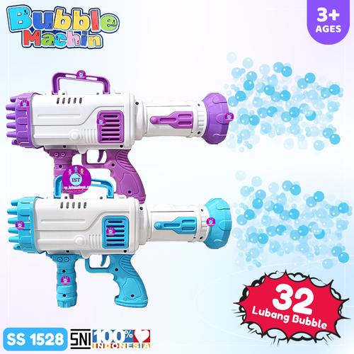 Jual Mainan Bubble Bazooka Launcher Machine 32 Lubang SS1528 - Jakarta Utara - istanatoys.net ...