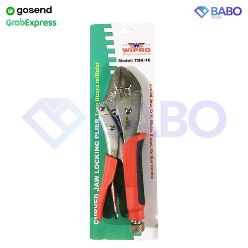 Jual WIPRO Tang Buaya 10 inch Bengkok Tang Jepit Gagang Karet Heavy ... Jual WIPRO Tang Buaya 10 inch Bengkok Tang Jepit Gagang Karet Heavy ...