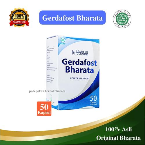 Jual GERDAFOST BHARATA - Obat Gerd Obat Asam Lambung - 50 kapsul ...