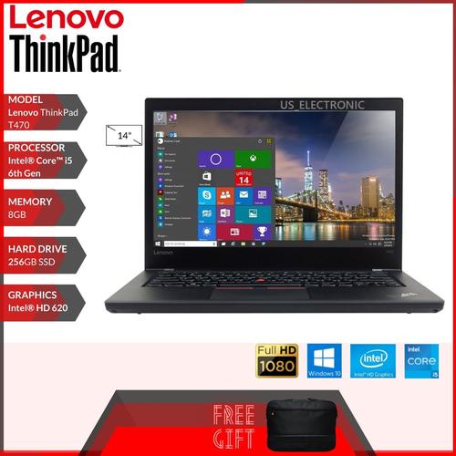 Jual LAPTOP LENOVO THINKPAD T470 CORE i5 GEN 6 RAM 16GB/512 SSD-FREE ...