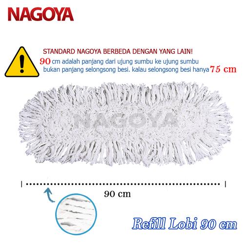 Jual Refill Pel Mop Lobby Sumbu Duster Lantai Pel Lobi Mop Nagoya 90cm ...